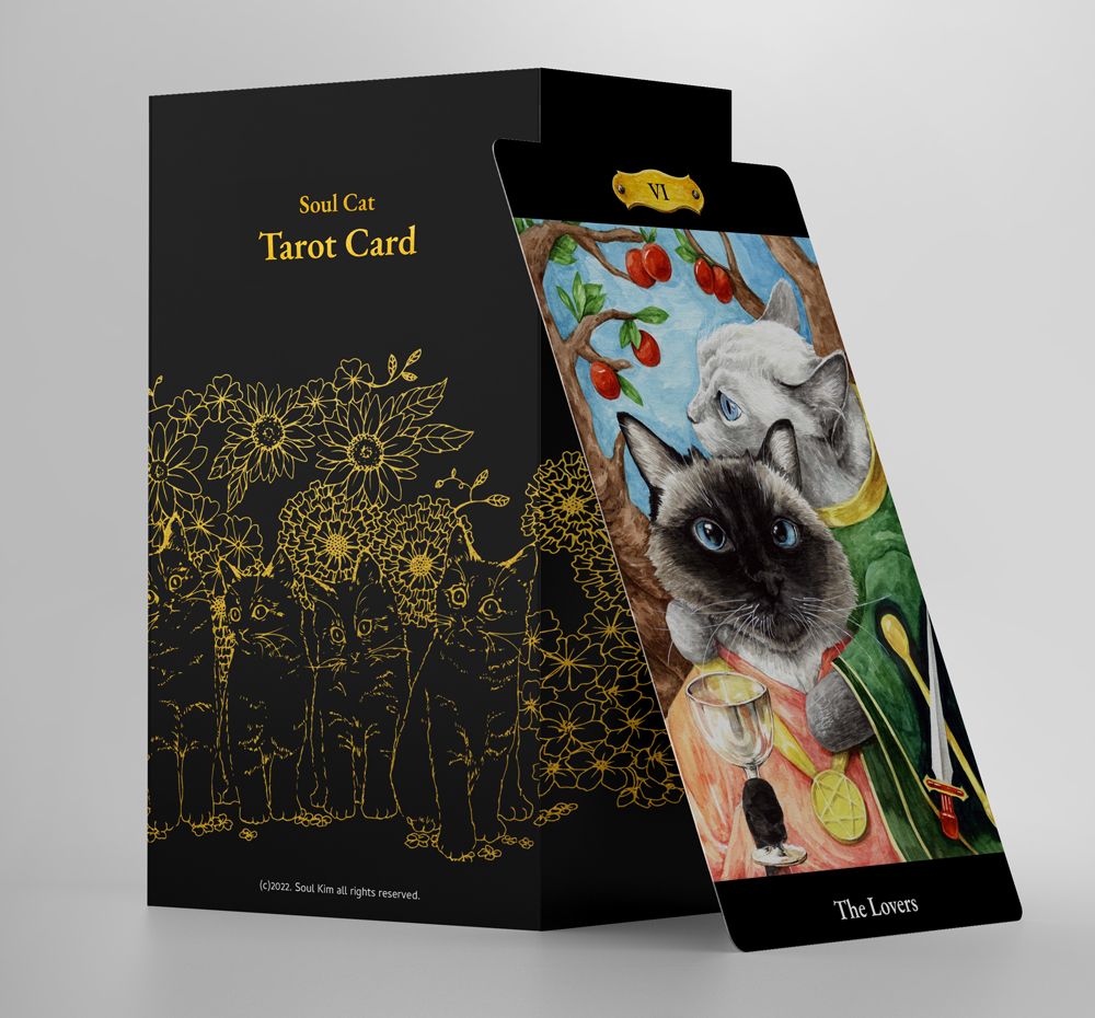 신비로운 고양이와 타로의 만남 타로카드 | 텀블벅 - 크리에이터를 위한 크라우드펀딩
