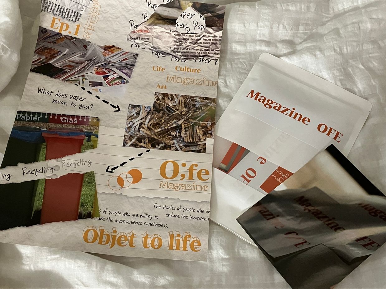 사물이 모여 삶이 되는 이야기, OFE 4호 | 텀블벅 - 크리에이터를 위한 크라우드펀딩