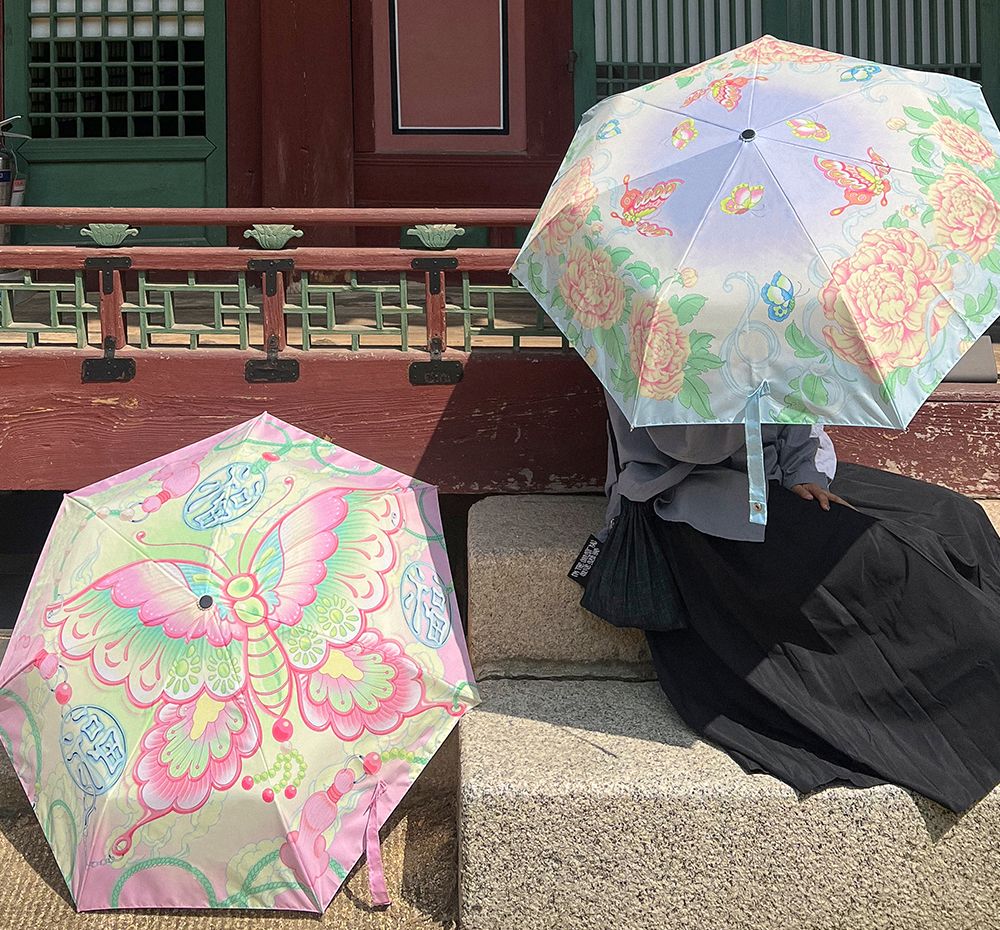 [복쓸복쓸: 나비문 우양산] 행운은 나비 날개를 타고 와요 | 텀블벅 - 크리에이터를 위한 크라우드펀딩